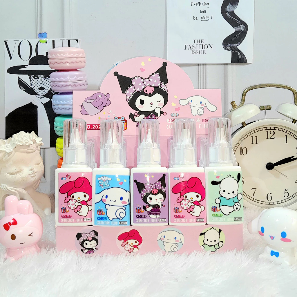 Jual Stipo Cair Correction Fluid Sanrio 15ml | Shopee Indonesia