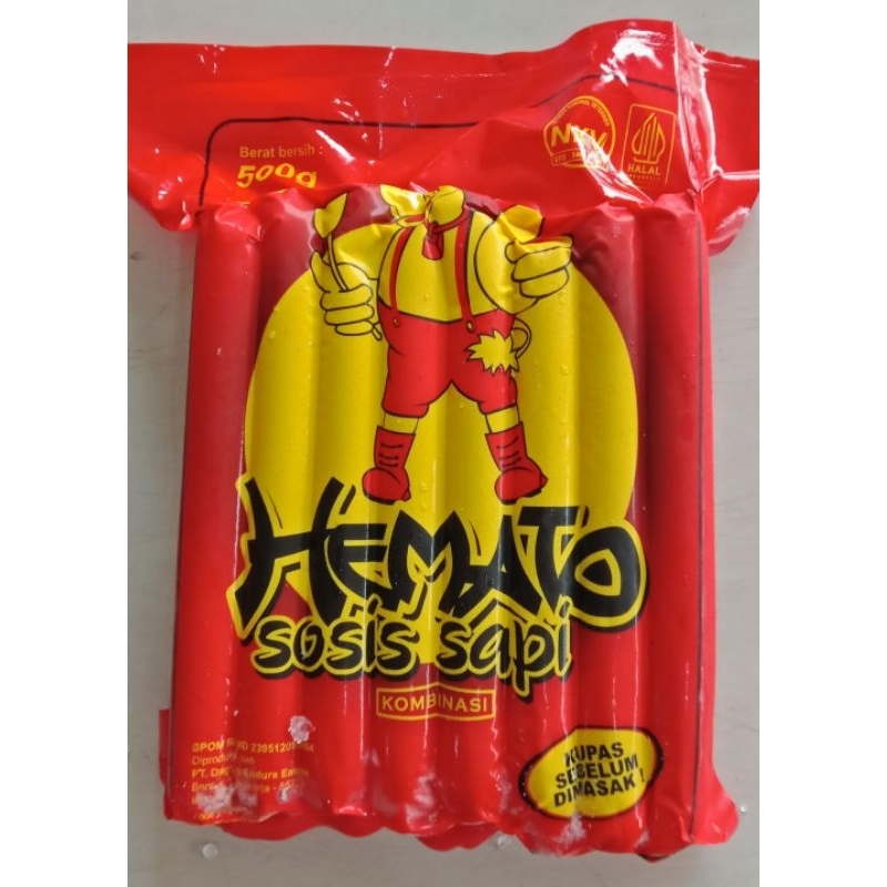 Jual hemato sosis sapi 500gram | Shopee Indonesia