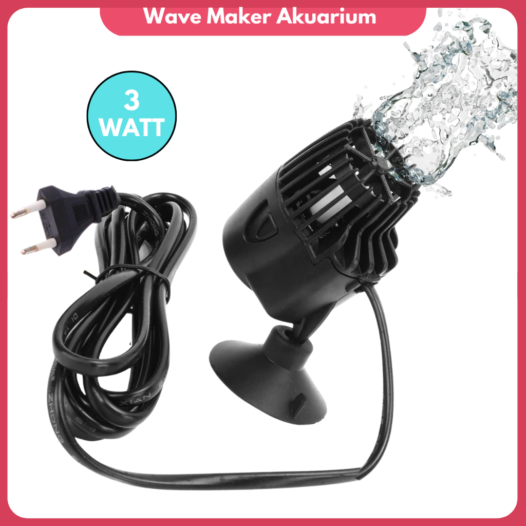 Jual Kipas Ombak Arus Akuarium Wave Maker 3 Watt Kipas Pompa Pembuat Arus Air Aquarium Mesin ...