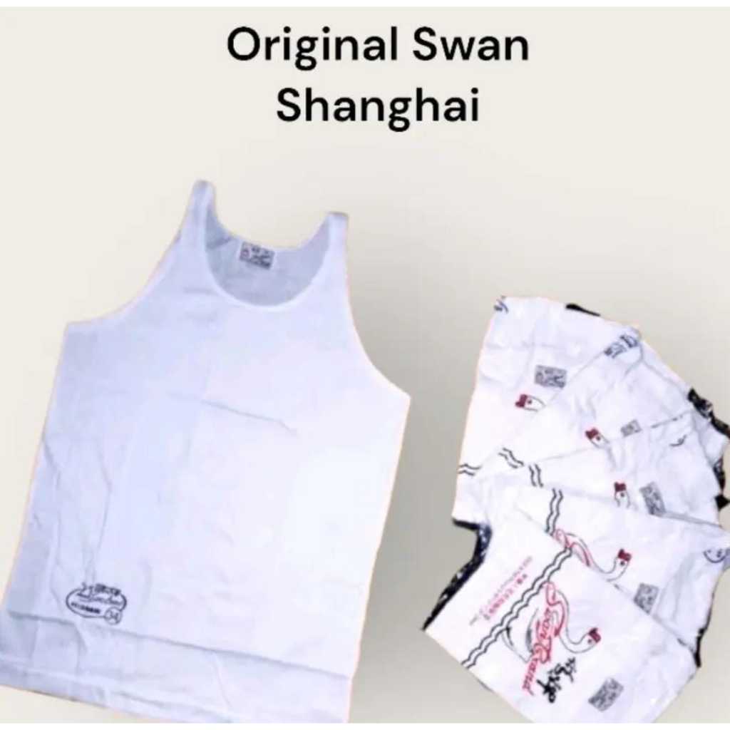 Jual Singlet Kaos Dalam Singlet Pria Swan Brand Grade ORI ( Grade 1 ...