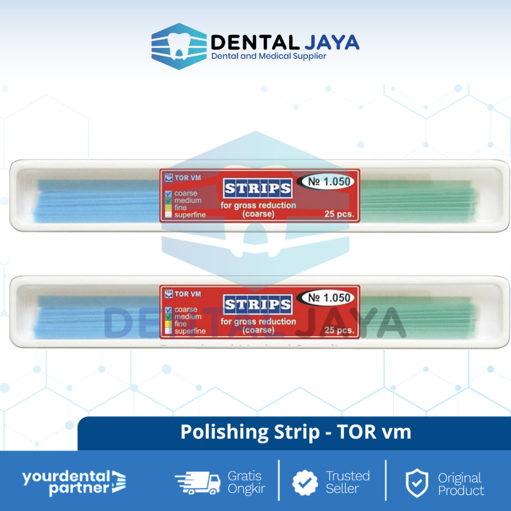 Jual TOR Polishing Strip | Polish Strips | Composite | Shopee Indonesia