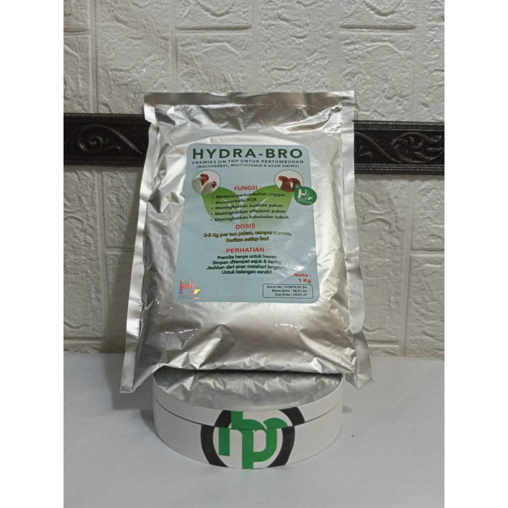Jual Hydra bro Original Premix Hydrabro premiks on top asli 1kg unggas ...