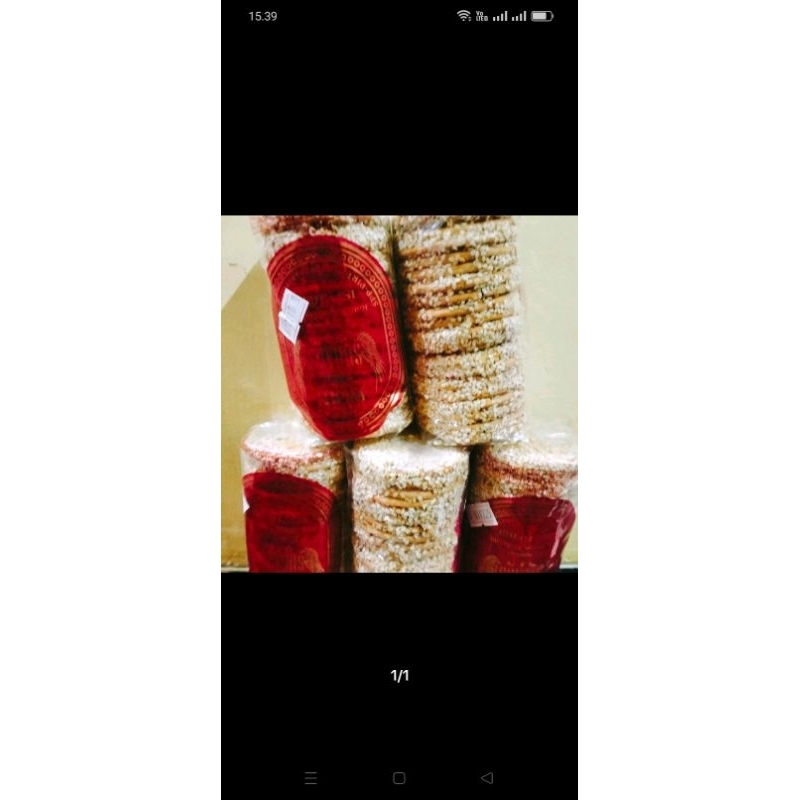 Jual Roti mari wijen camilan 500g | Shopee Indonesia