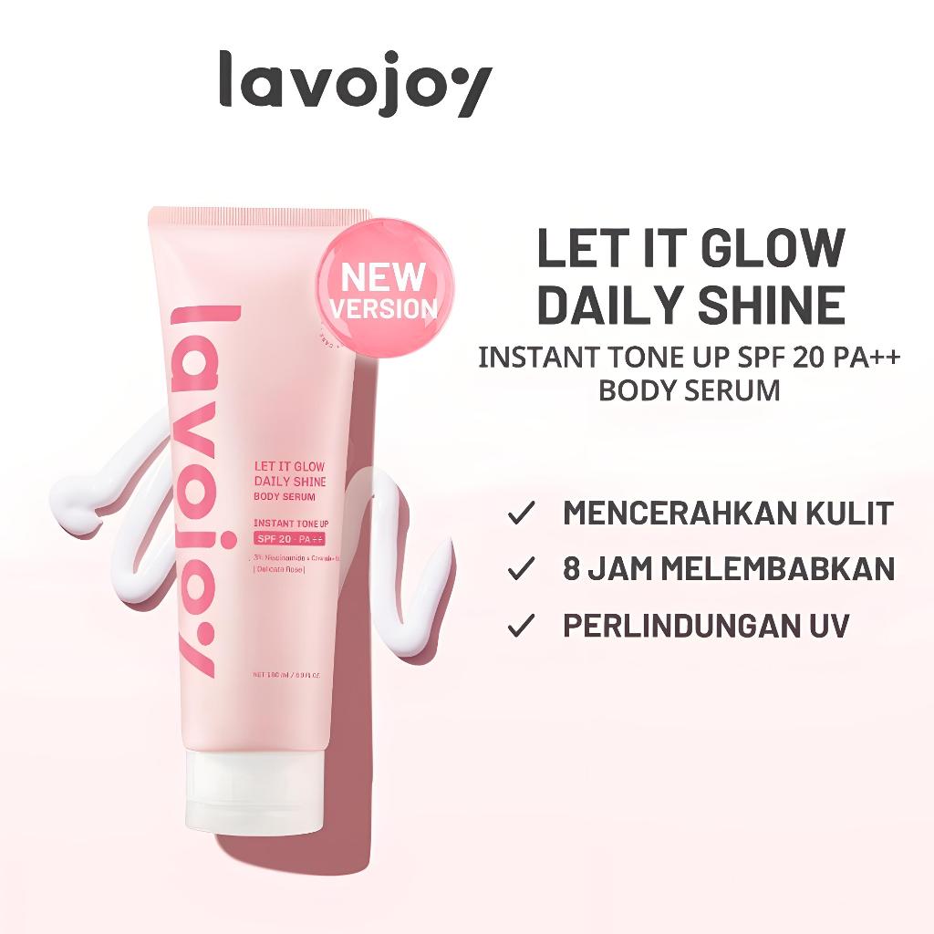 Jual LAVOJOY Let It Glow Daily Shine Body Serum Instant Tone Up SPF 20 ...