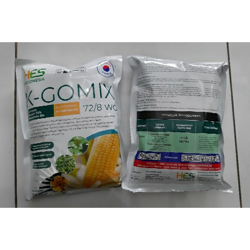 Jual K-GOMIX 72/8WG 500gr Herbisida Pembasmi Rumput Pada Tanaman Jagung ...