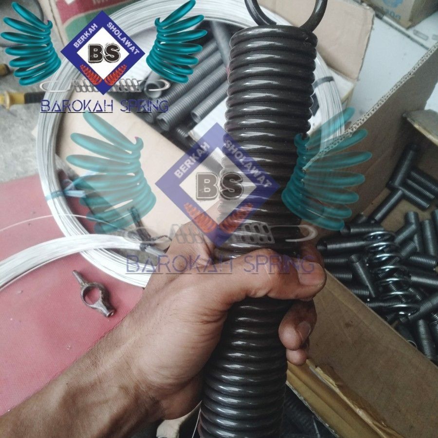 Jual Per / Spring Tarik Hidrolik 6mm 30cm | Shopee Indonesia