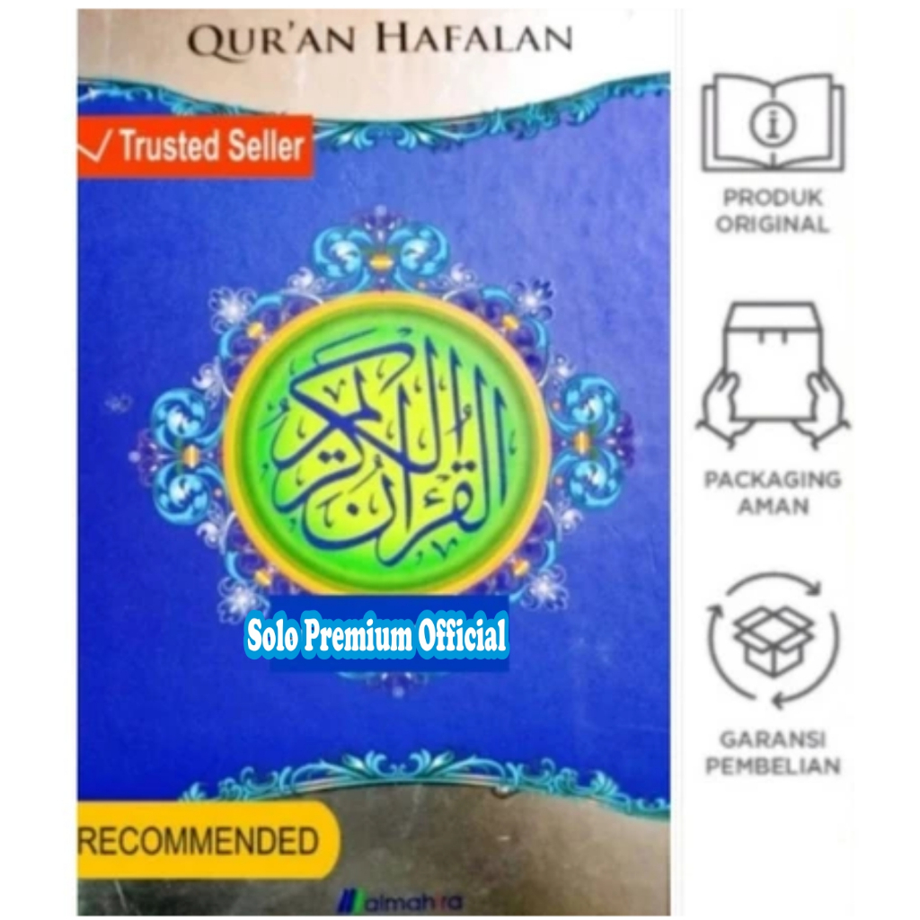 Jual QURAN HAFALAN A5 AL QURAN HAFALAN AL-QURAN HAFALAN NON TERJEMAH ...