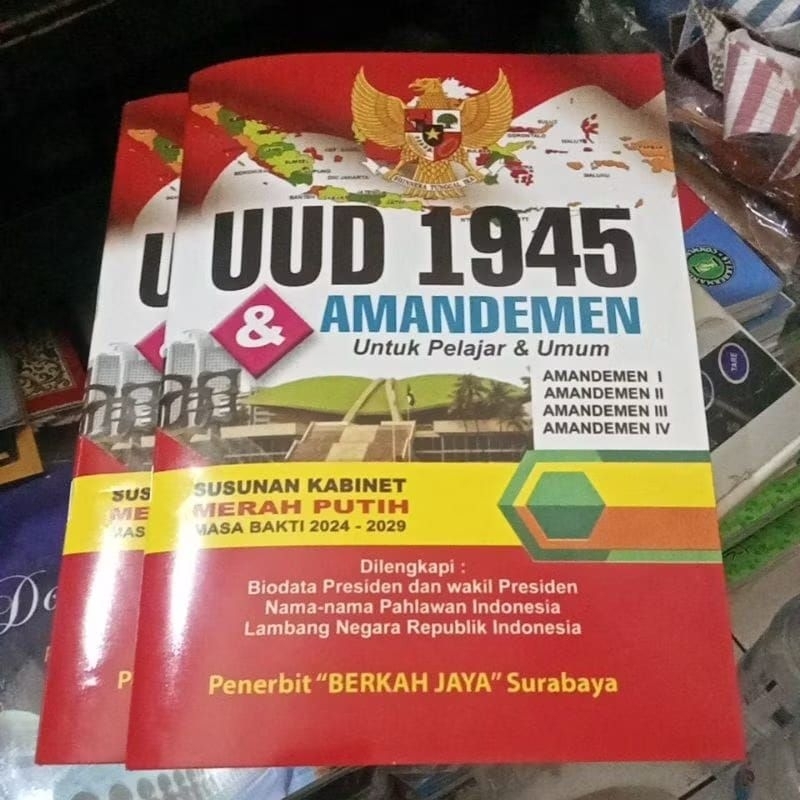 Jual UUD 1945 & amandemen ukuran besar | Shopee Indonesia