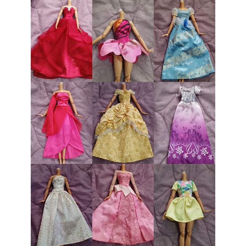 Jual Baju Gaun Barbie Disney Store Princess Original Disney Hasbro ...