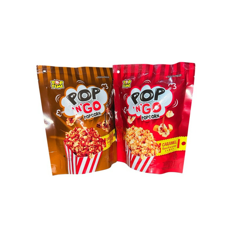 Jual POPCORN POP N GO Caramel DAN Coklat | Shopee Indonesia