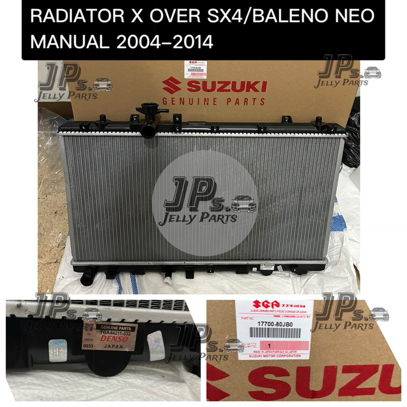 Jual RADIATOR ASSY SUZUKI X-OVER SX4 / BALENO NEO MANUAL 2004-2014 ASLI ...