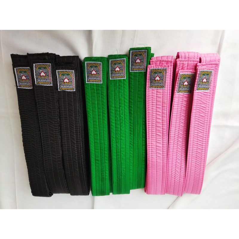 Jual sabuk siswa psht sabuk hitam/sabuk jambon/sabuk hijau/sabuk putih ...