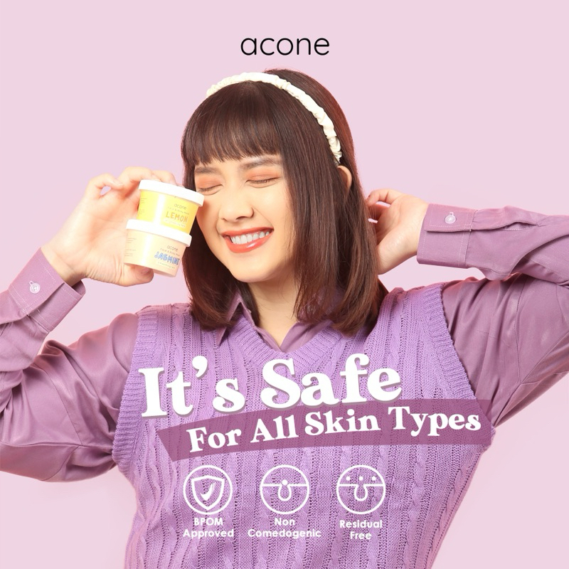 Jual Acone Store - Acone Face and Body Clay Mask 50gr | Masker Bubuk ...