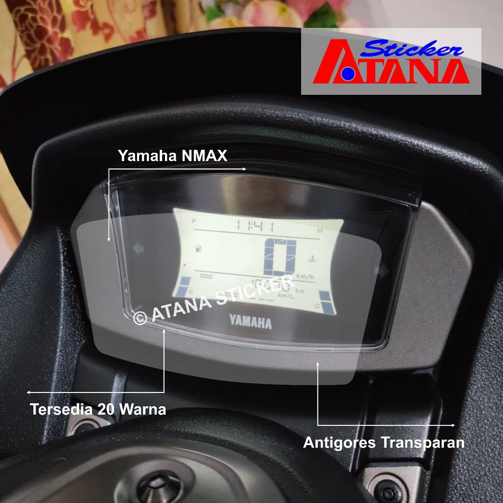 Jual Stiker Anti Gores Speedometer Yamaha Nmax 155 CC Conected Bluecore ...