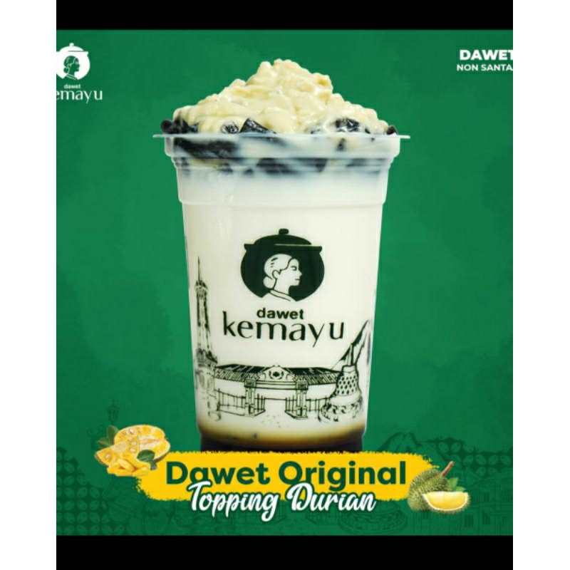 Jual MEDIUM CUP DURIAN DAWET KEMAYU DURIAN | Shopee Indonesia