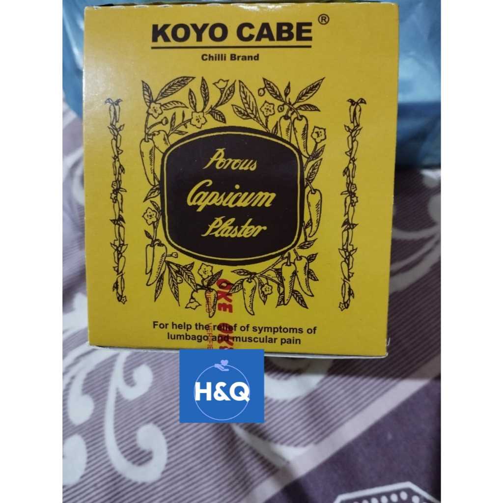 Jual Koyo Cabe 1 Box isi 20 Sachet Meredakan Nyeri otot Pegel Linu ...