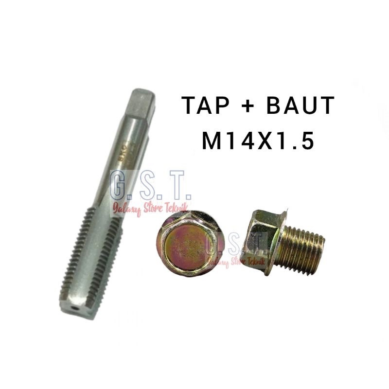 Jual paket tap baut oli oversize M14×1.5 set baut 19 kunci 17 baru | Shopee Indonesia