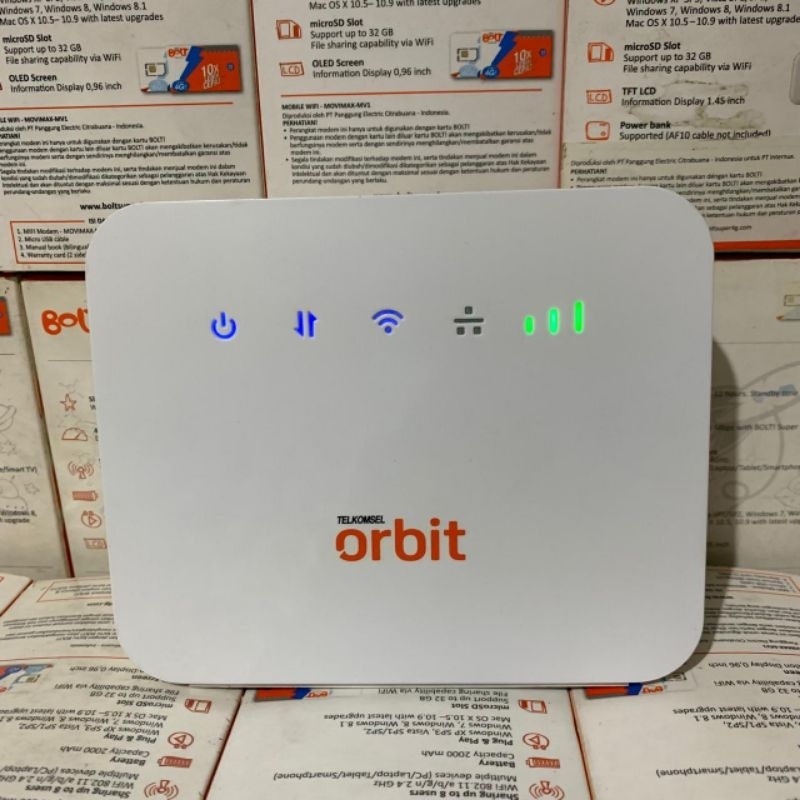 Jual Orbit Star Lite HKM126 WiFi 4G LTE TELKOMSEL Orbit As Router ...