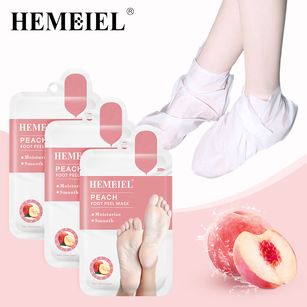 Jual BPOM HEMEIEL Masker Kaki Foot Mask Eksfoliasi Kaki Tumit Pecah ...