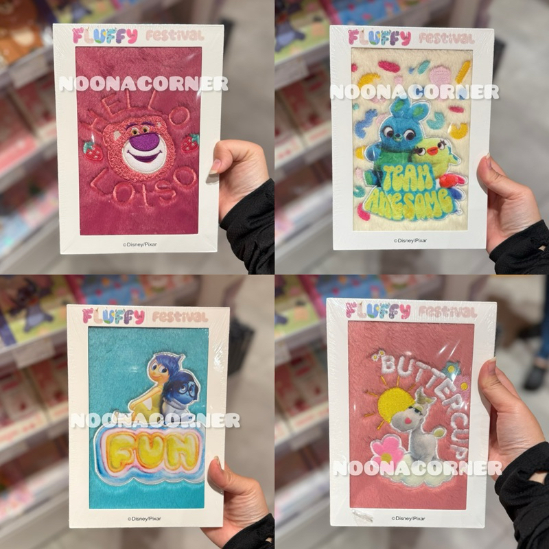 Jual Ohsome x Disney ‼️ Fluffy Plush Notebook A5 Disney Collections ...