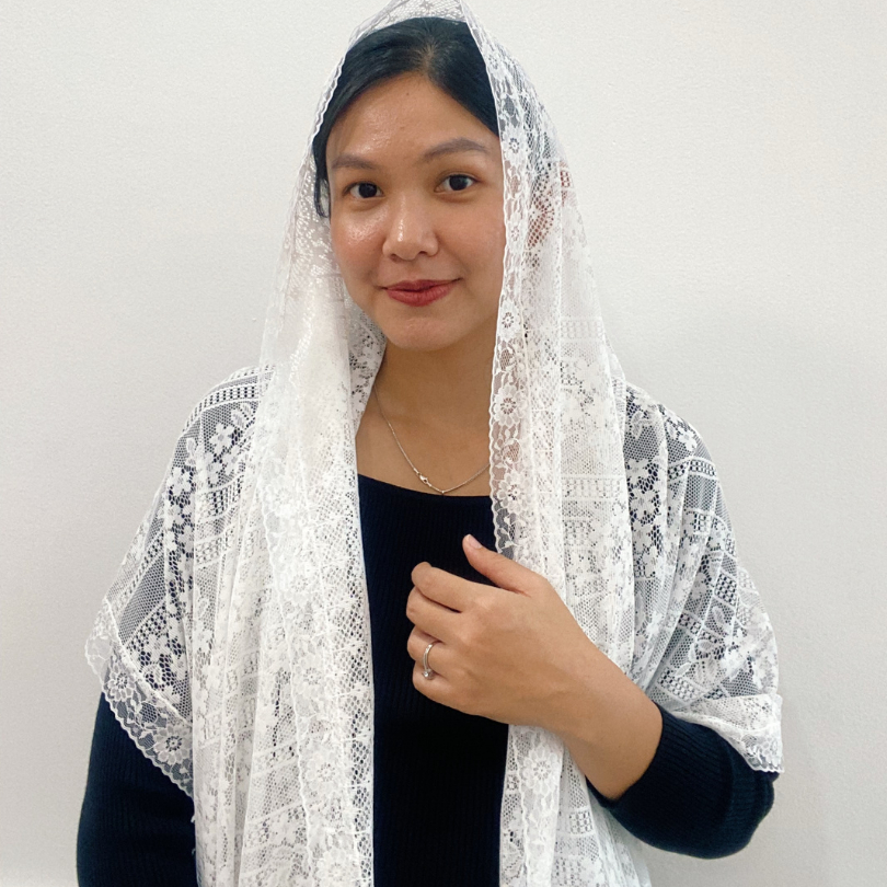 Jual Kerudung Doa Mantilla Mantila - Syal Bunga Premium | Shopee Indonesia