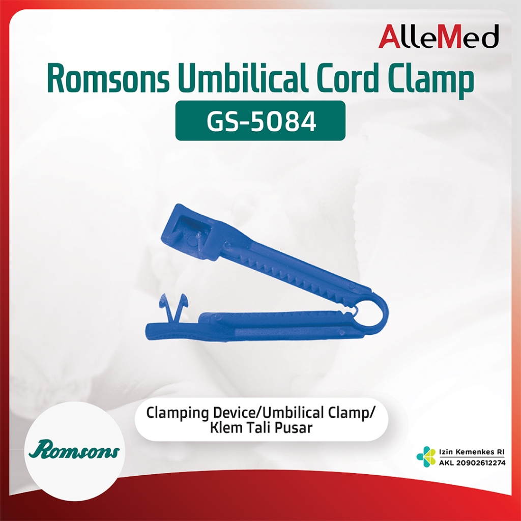 Jual Romsons Klik Clamp - Clamping Devices Umbilical Clamp Klem Tali ...