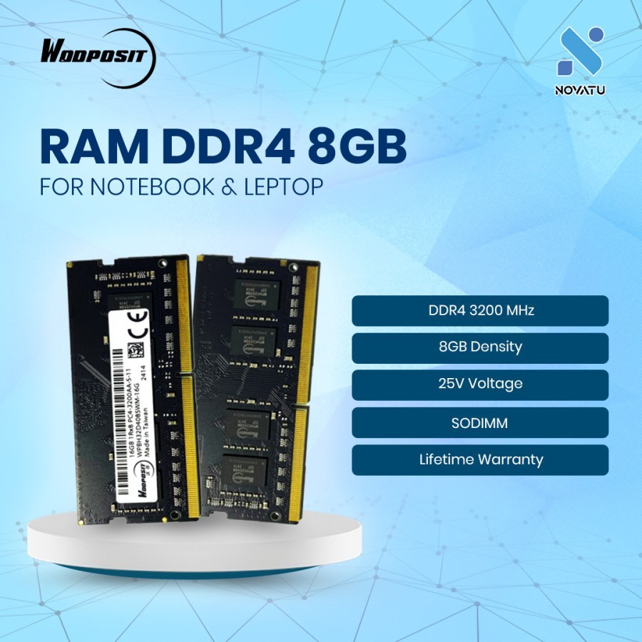 Jual Ram Laptop DDR4 8GB 3200Mhz Sodimm Ram Notebook Dan Laptop | Shopee Indonesia