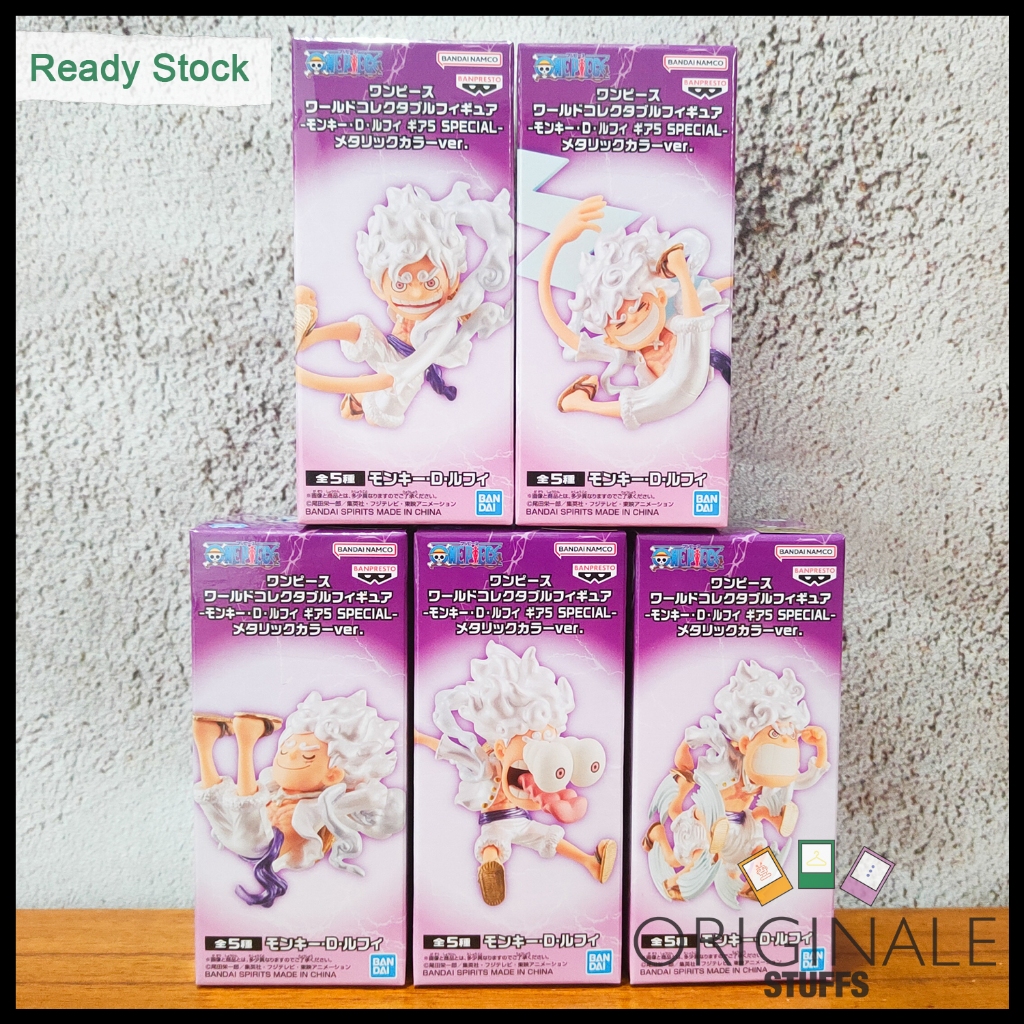 Jual WCF One Piece Monkey D Luffy Gear 5 Special Metallic Color ver ...