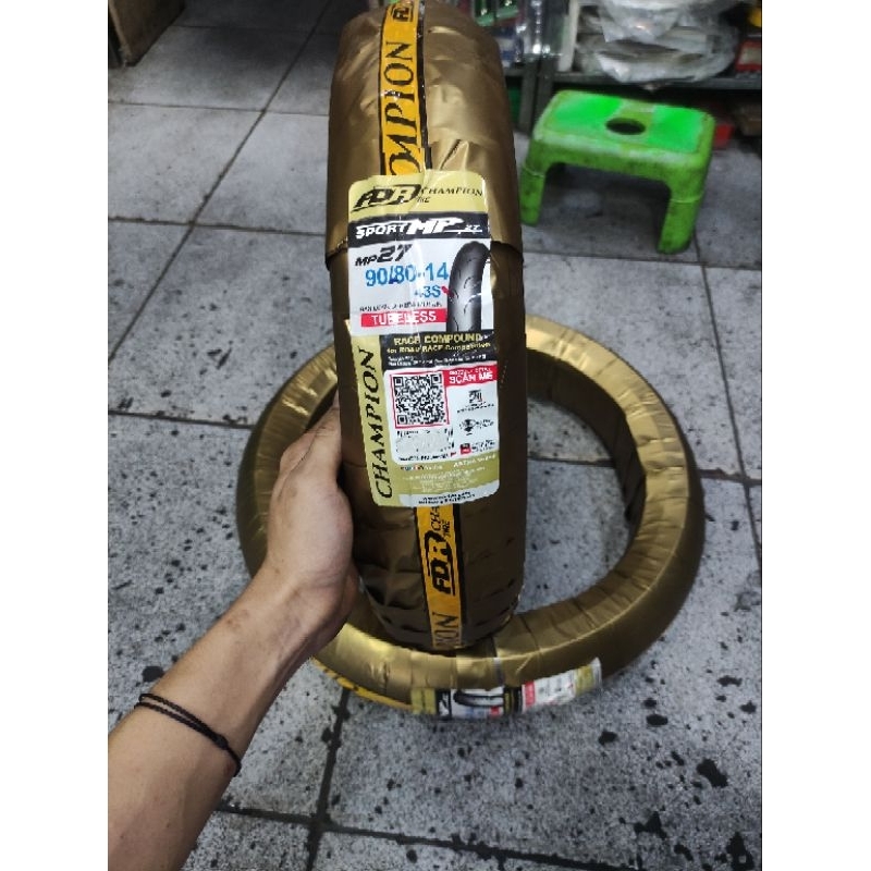 Jual BAN FDR SPORT MP 27 RING 14 UKURAN 90/80 SOFT COMPOUND | Shopee ...