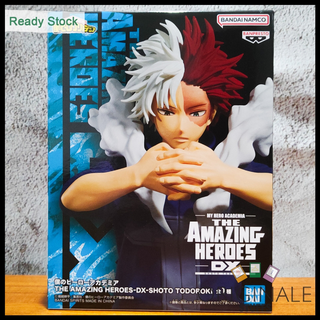 Jual Banpresto My Hero Academia The Amazing Heroes DX Shoto Todoroki Figure Japver Original ...