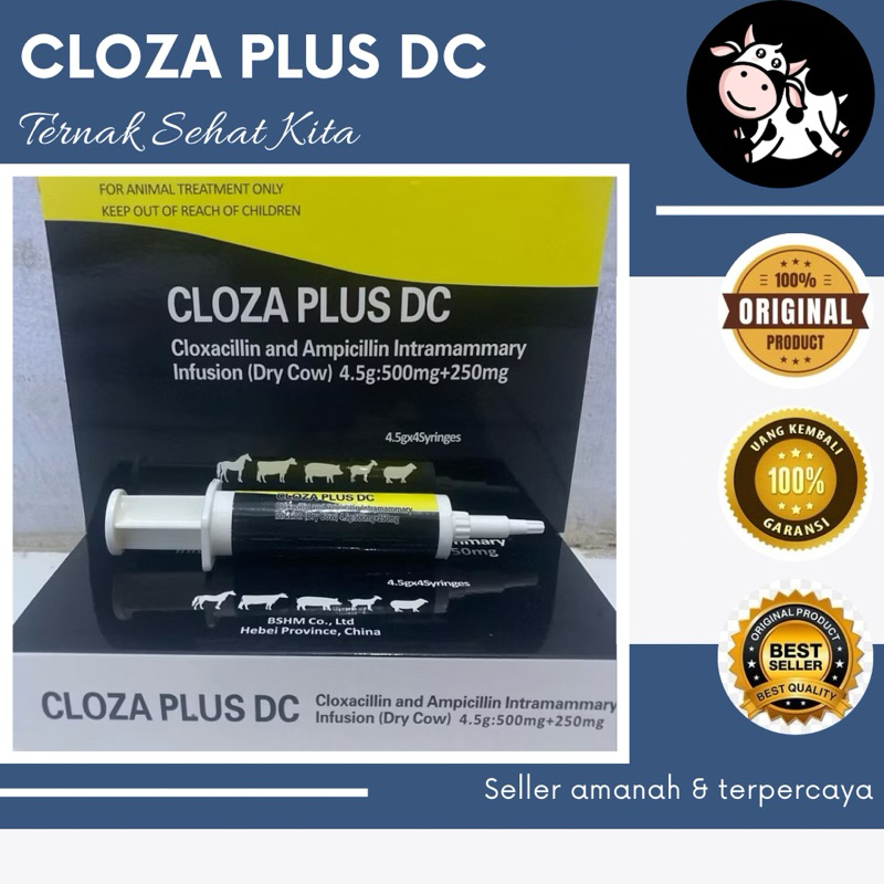 Jual CLOZA PLUS DC obat mastitis pada sapi masa kering | Shopee Indonesia