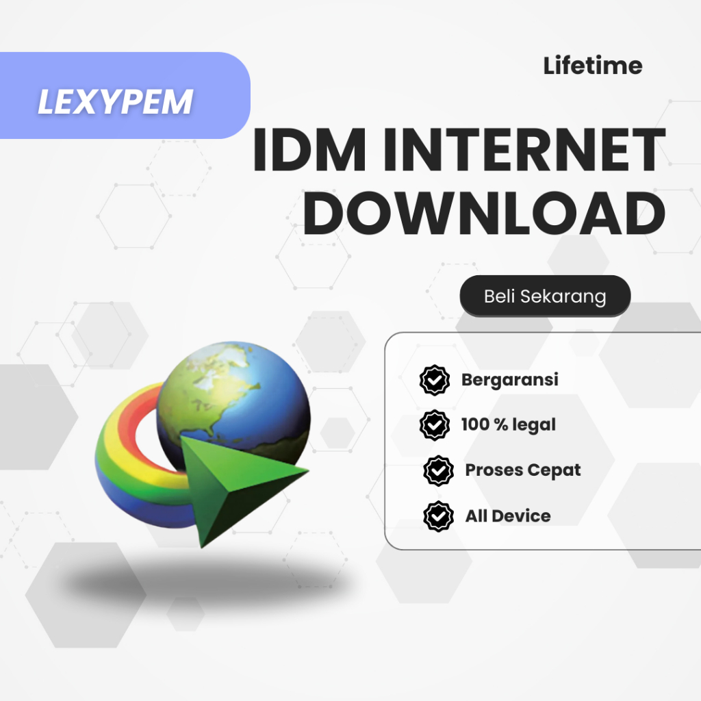 Jual Lifetime IDM Serial Number 1 Tahun Bergaransi (Internet Download Manager) Murah | Shopee ...