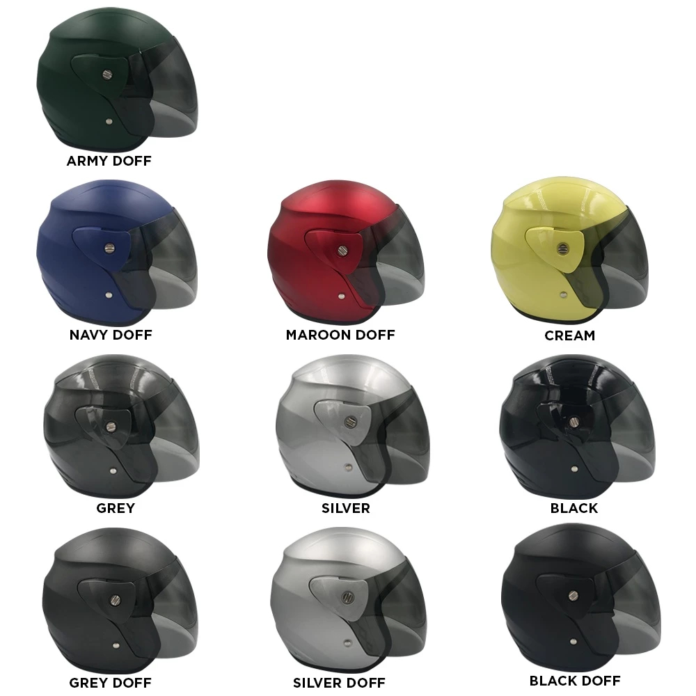 Jual Helm Half Face Dewasa Evo Evolution Helm Premium Untuk Wanita ...
