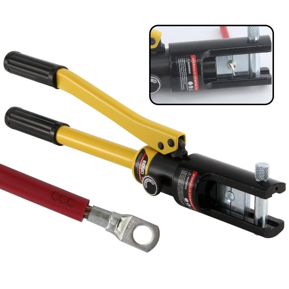 Jual Tang Press Skun Hidrolik Crimping Pliers Tool 16mm - 300mm Kuning ...