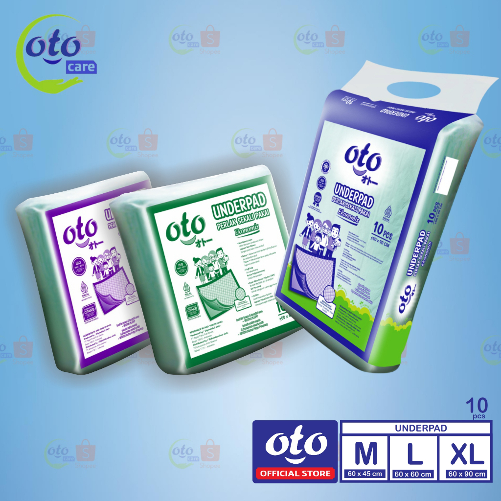 Jual OTO Underpad Under pad Perlak Sekali Pakai Alas Pasien Menyerap ...
