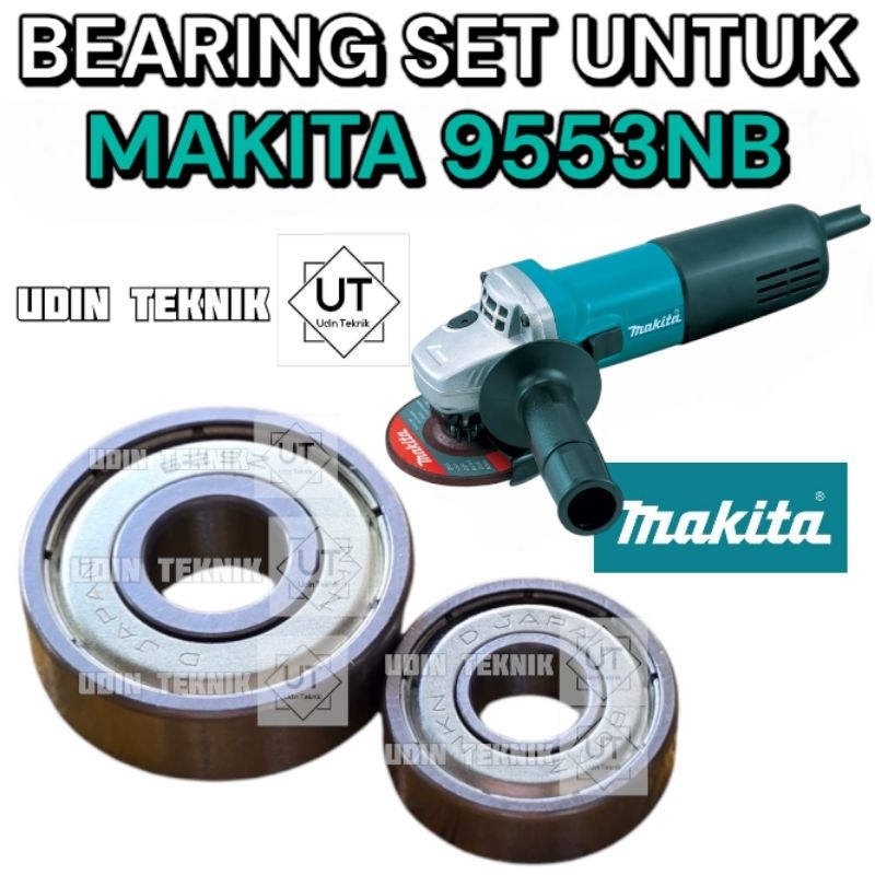 Jual BEARING SET MAKITA 9553NB BEARING 629 607 MESIN GERINDA MAKITA 4 ...