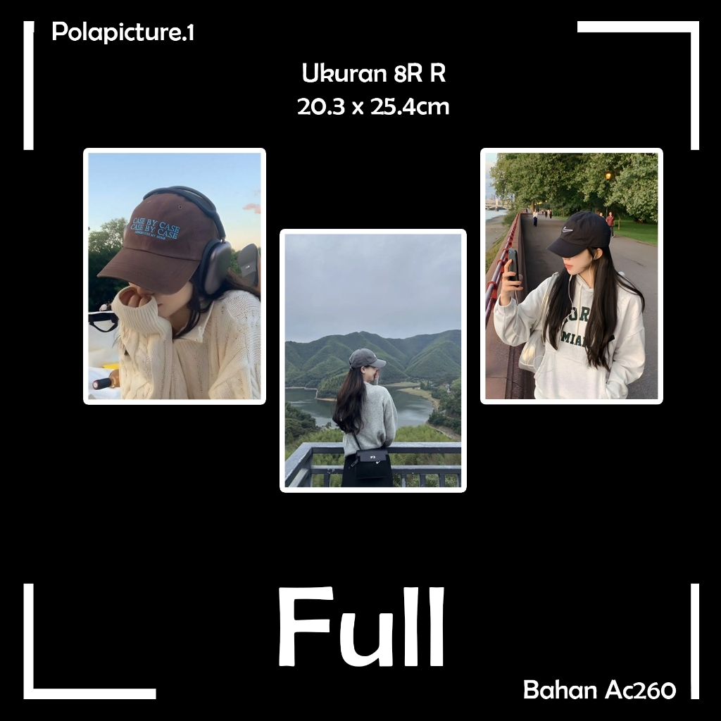 Jual Cetak Foto ukuran 8R isi 4 pcs ( 20.3 x 25.4 ) cm, Harga murah 1 ...