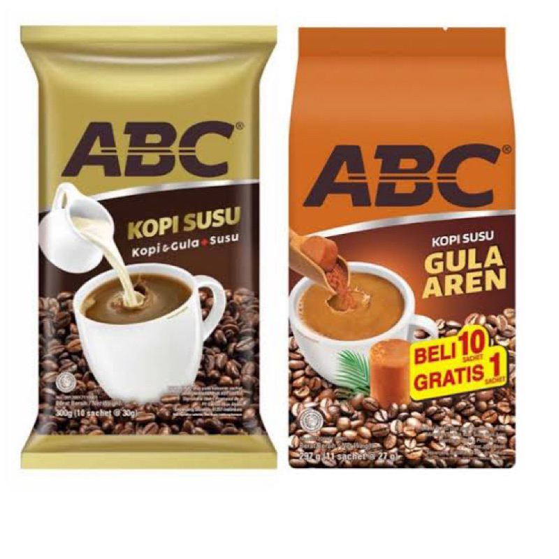 Jual abc kopi mocca isi 10 - abc kopi susu - abc kopi gula aren ...