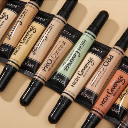 Jual SANIYE [BPOM] Concealer Waterproof Wajah Full Coverage Color ...