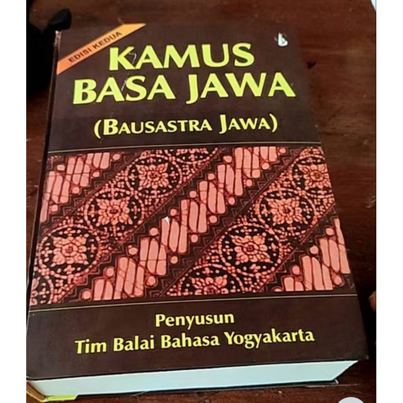 Jual Kamus Basa Jawa ( Bausastra Jawa ) Segel | Shopee Indonesia