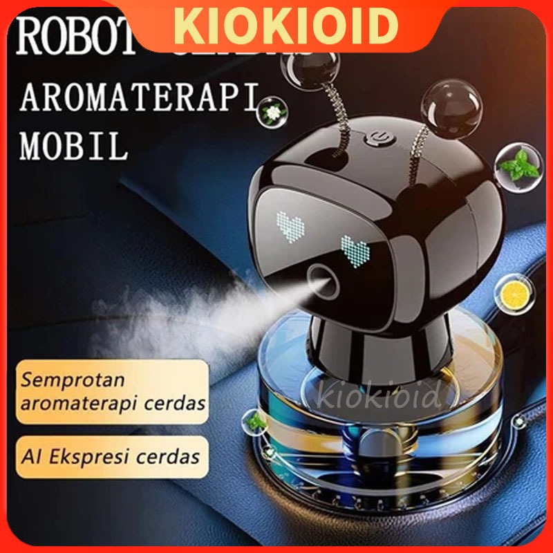 Jual Air Robot Diffuser Purifier Mobil/Aromaterapi Humidifier Hiasan Parfum Mobil/Robot mobil ...