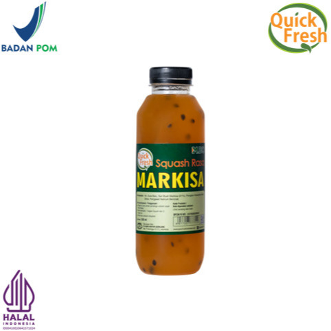 Jual Quick Fresh Squash Sari Buah Markisa 500ml | Shopee Indonesia