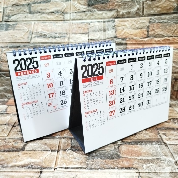 Jual Kalender Meja KERJA Khusus Penanggalan (tanpa gambar) model ...