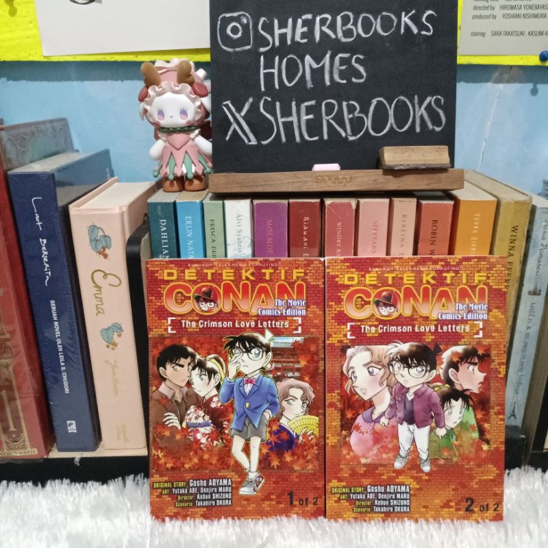Jual [PRELOVED KOMIK ORI] The Crimson Love Letters 1 & 2 (Detektif Conan The Movie Comics ...