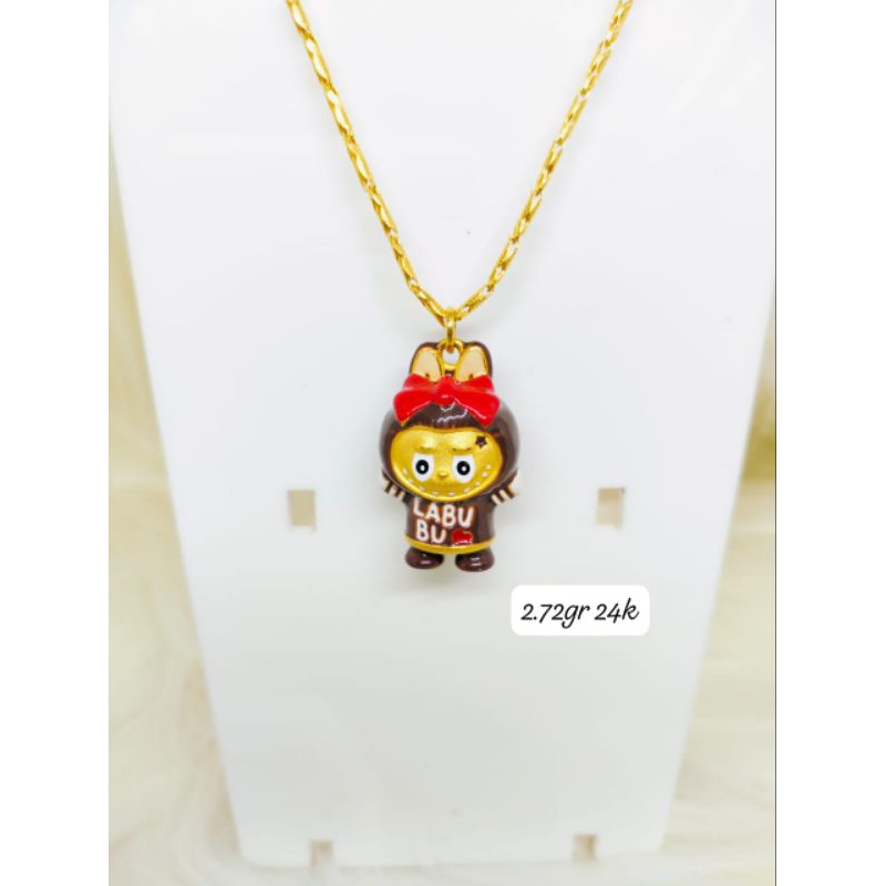 Jual Liontin Labubu 24K Hongkong 999% | Shopee Indonesia