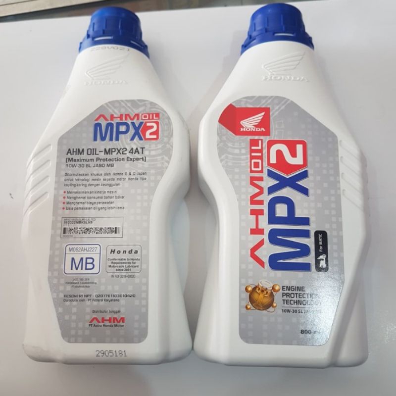 Jual OLI MPX2 0,8L AHM OLI MPX2 (harga promo) | Shopee Indonesia