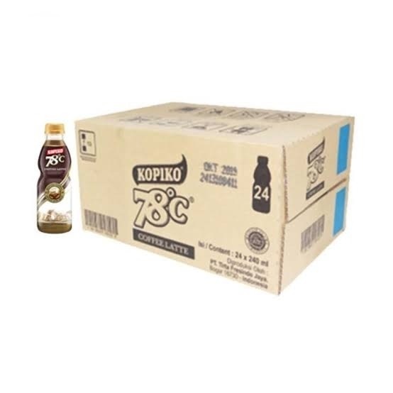 Jual KOPIKO 78C 240ML DUS ( 12 BOTOL ) | Shopee Indonesia