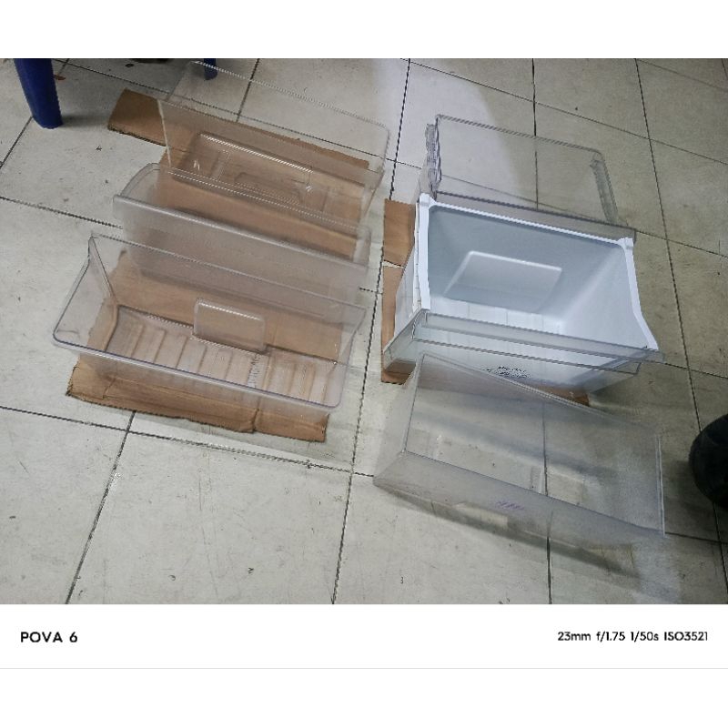 Jual BOX SAYUR KULKAS berbagai macam merk original COPOTAN, + tutup ...