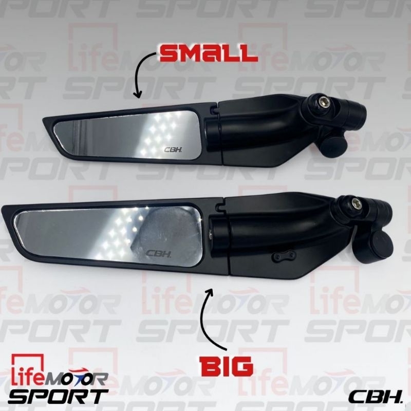 Jual Spion Winglet Model Rizoma Vario Pcx Beat Nmax Mio / Spion Winglet ...