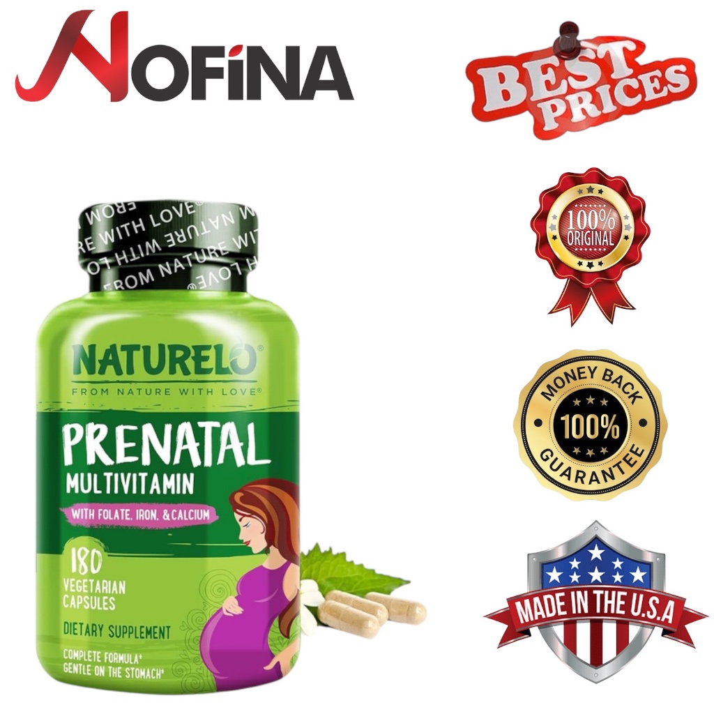 Jual Suplemen ibu hamil suplement prenatal mulivitamin Naturelo isi 180 ...